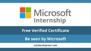 Microsoft Internship 2021 (Free Verified Certificate)